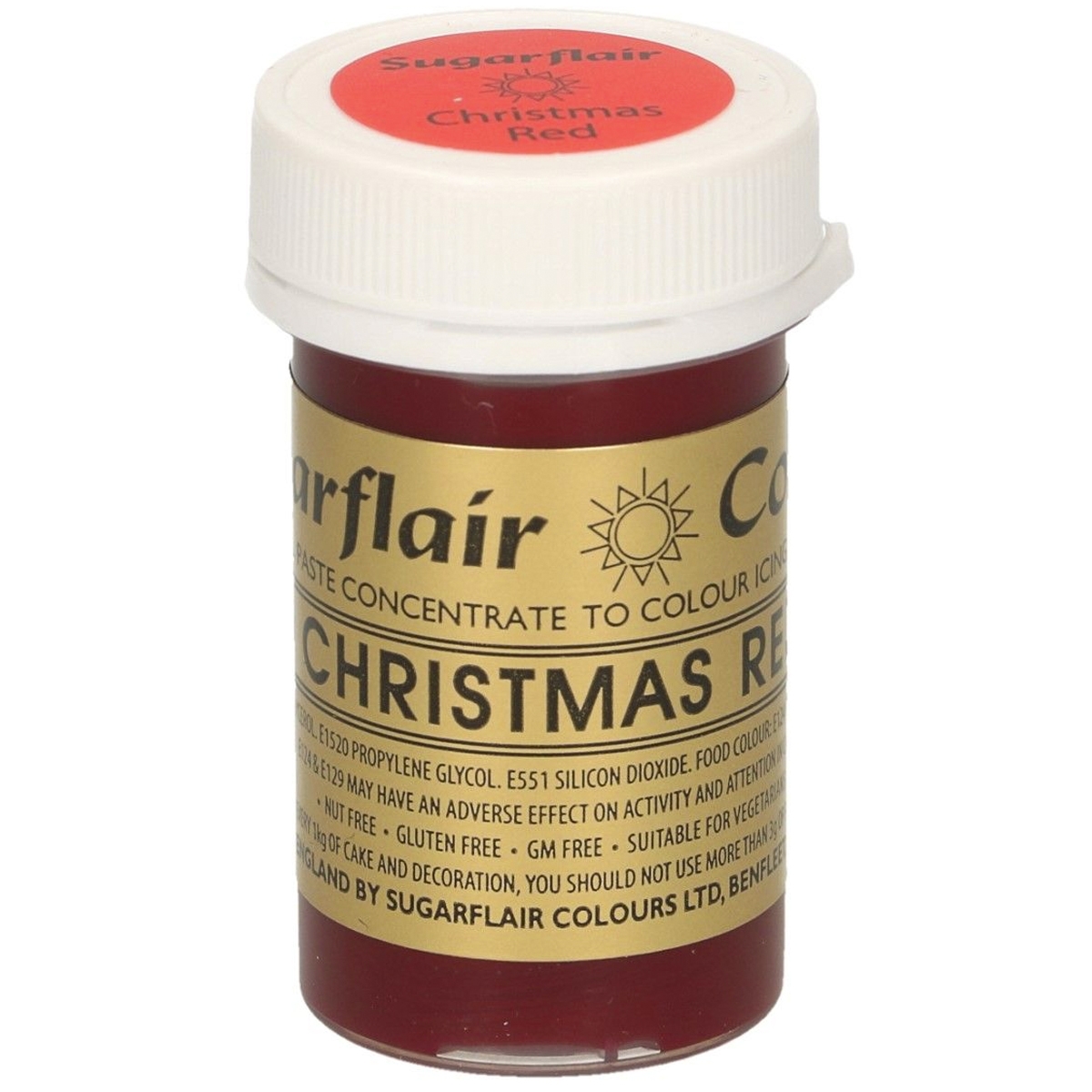 Colorant en pasta concentrat 25 g vermell nadal | Gadgets & Cuina