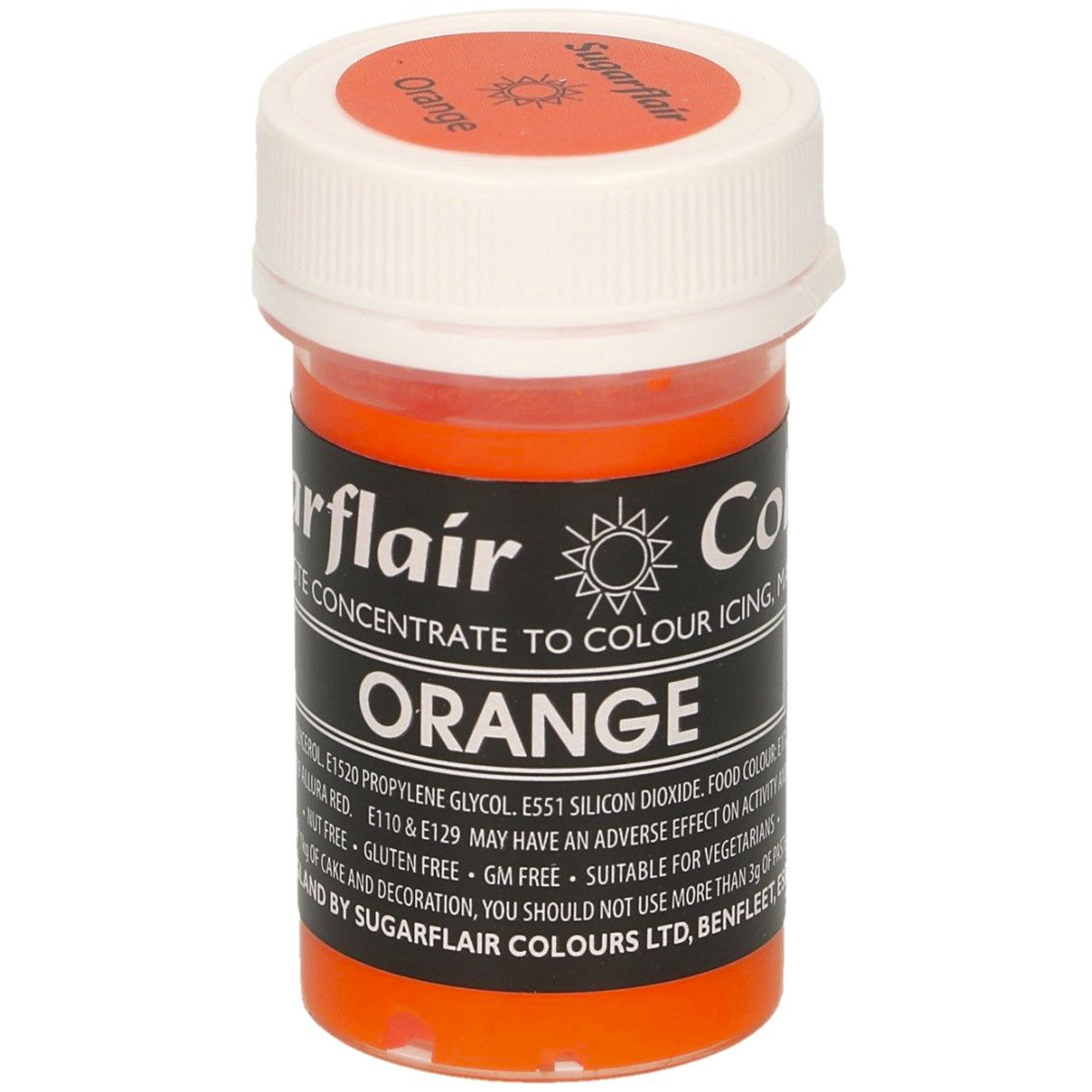 Colorant en pasta concentrat 25 g taronja | Gadgets & Cuina