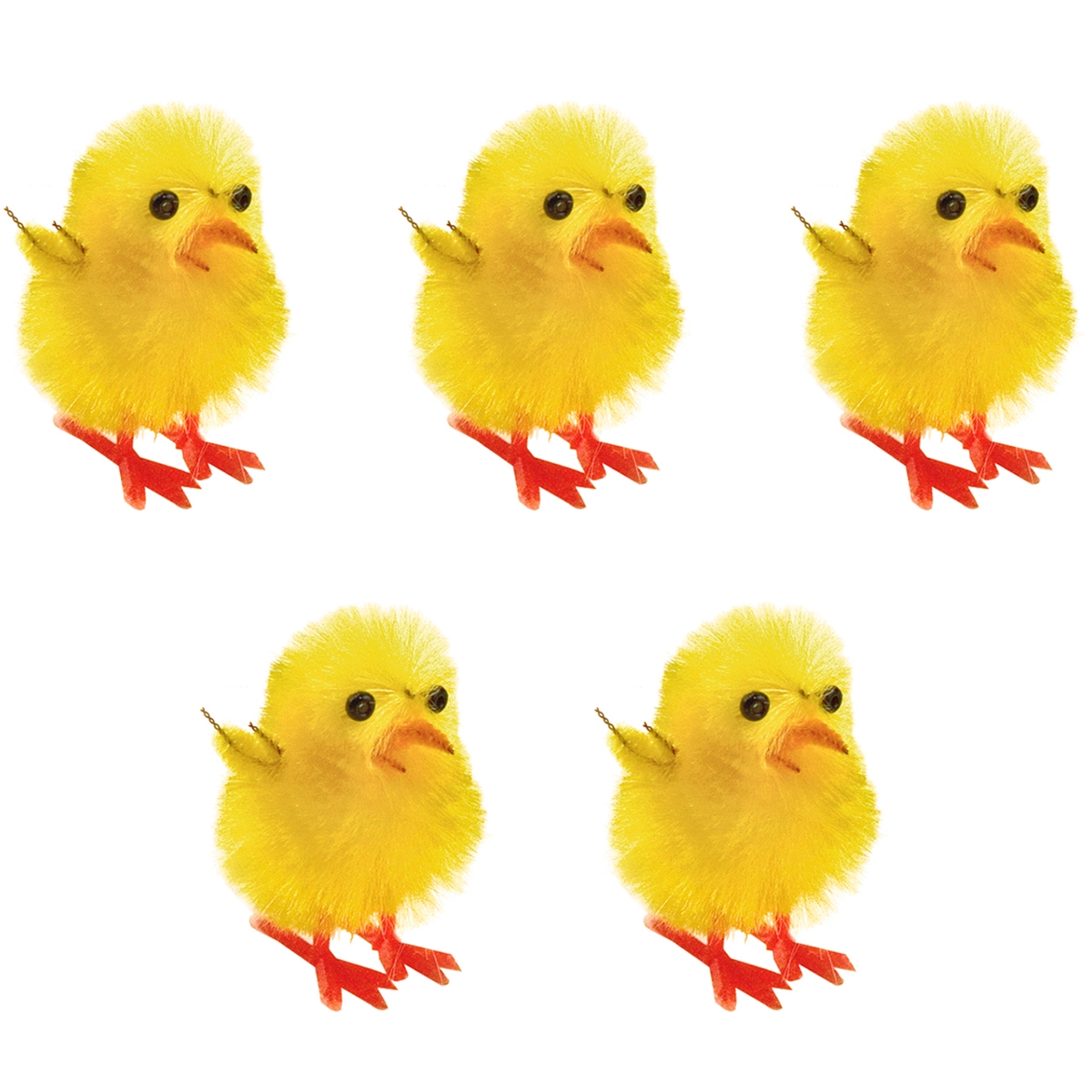 Set 5 pollitos amarillos Pascua 25 mm | Gadgets & Cuina