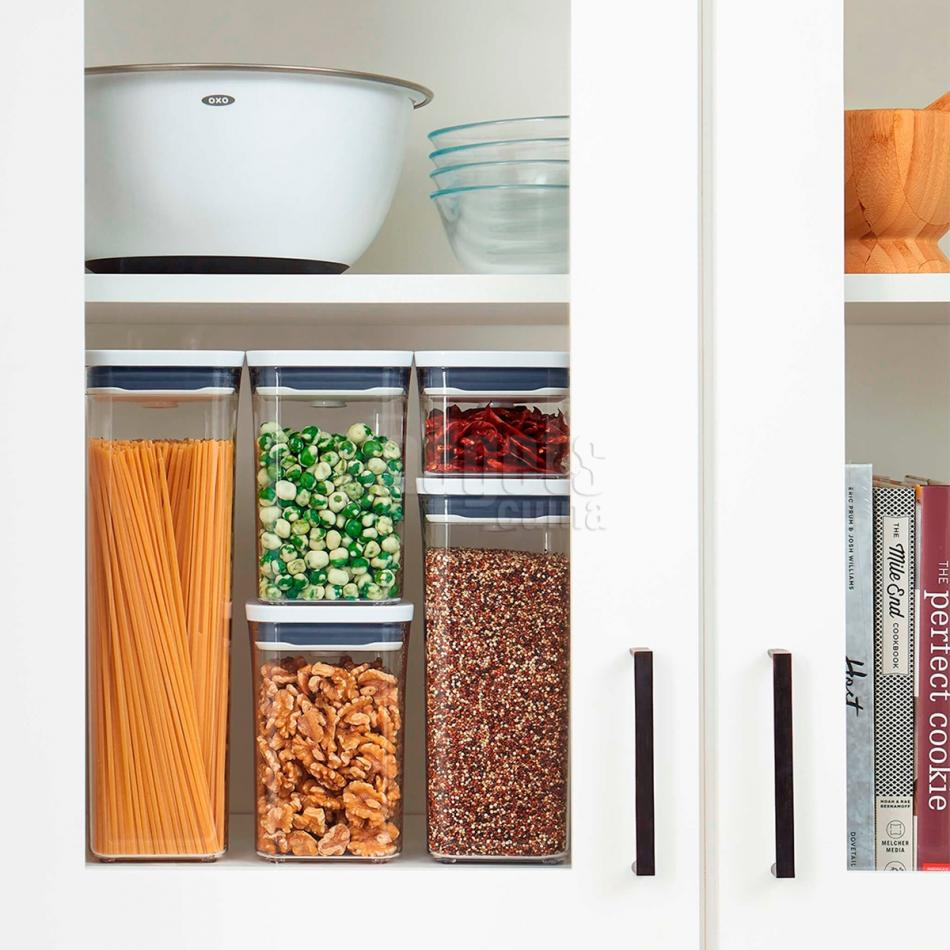 Bote cocina cuadrado Oxo Pop | Gadgets & Cuina