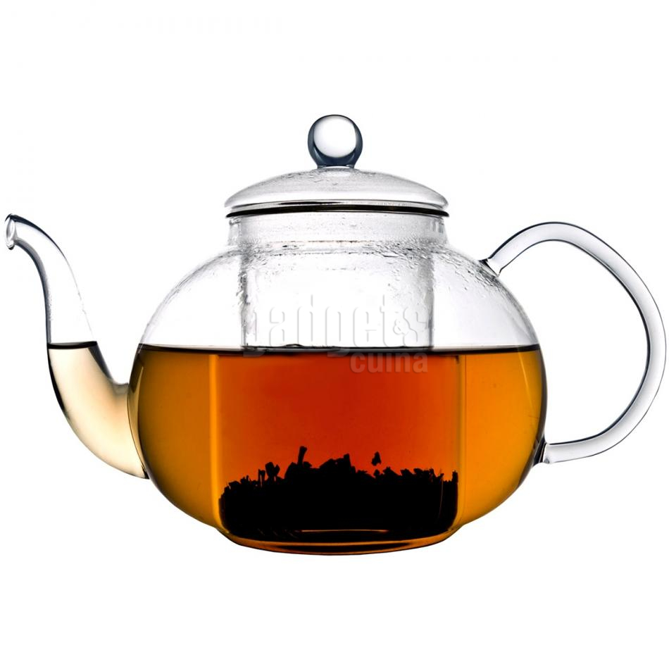 Tetera con filtro de cristal de borosilicato. | Gadgets & Cuina