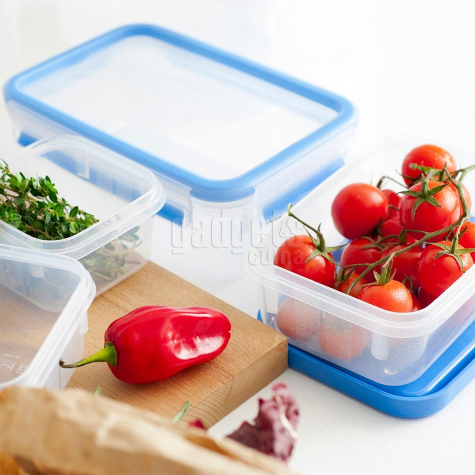 Tupper rectangular hermético Clip & Close | Gadgets & Cuina