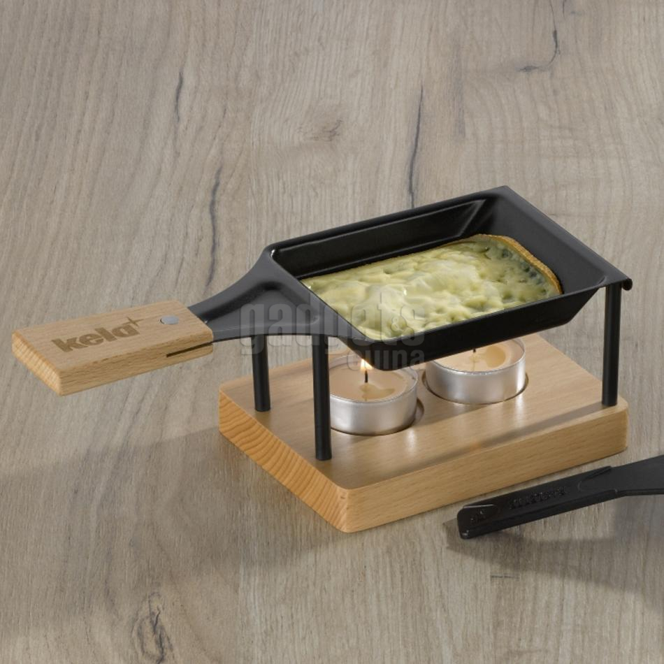 Mini raclette individual Cheese 3 p madera | Gadgets & Cuina