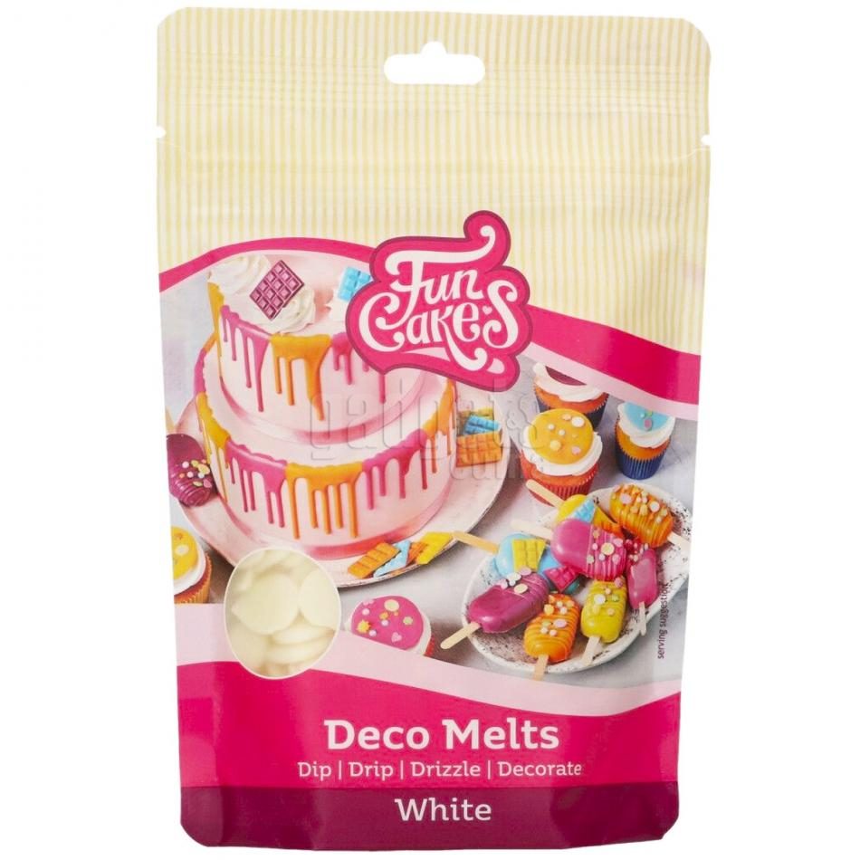 Deco Melts Funcakes 250 gr Blanco | Gadgets & Cuina
