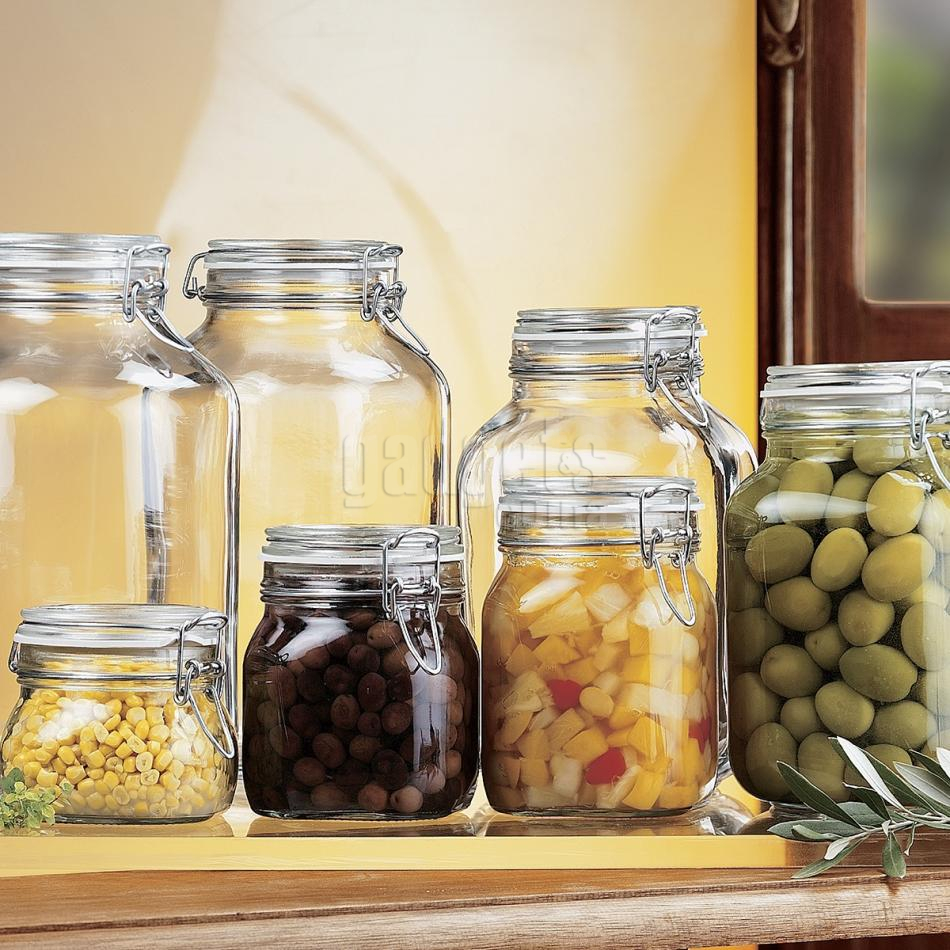 Tarro de cocina cristal con tapa clip Fido | Gadgets & Cuina