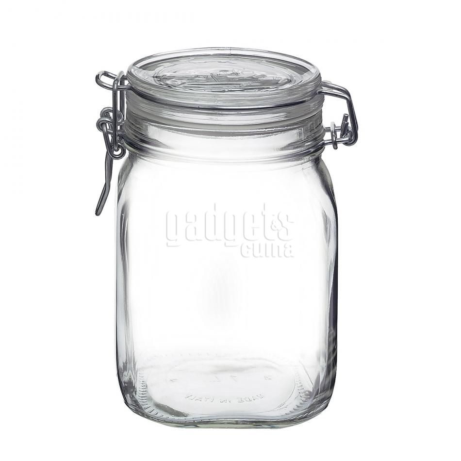 Tarro de cocina cristal con tapa clip Fido | Gadgets & Cuina