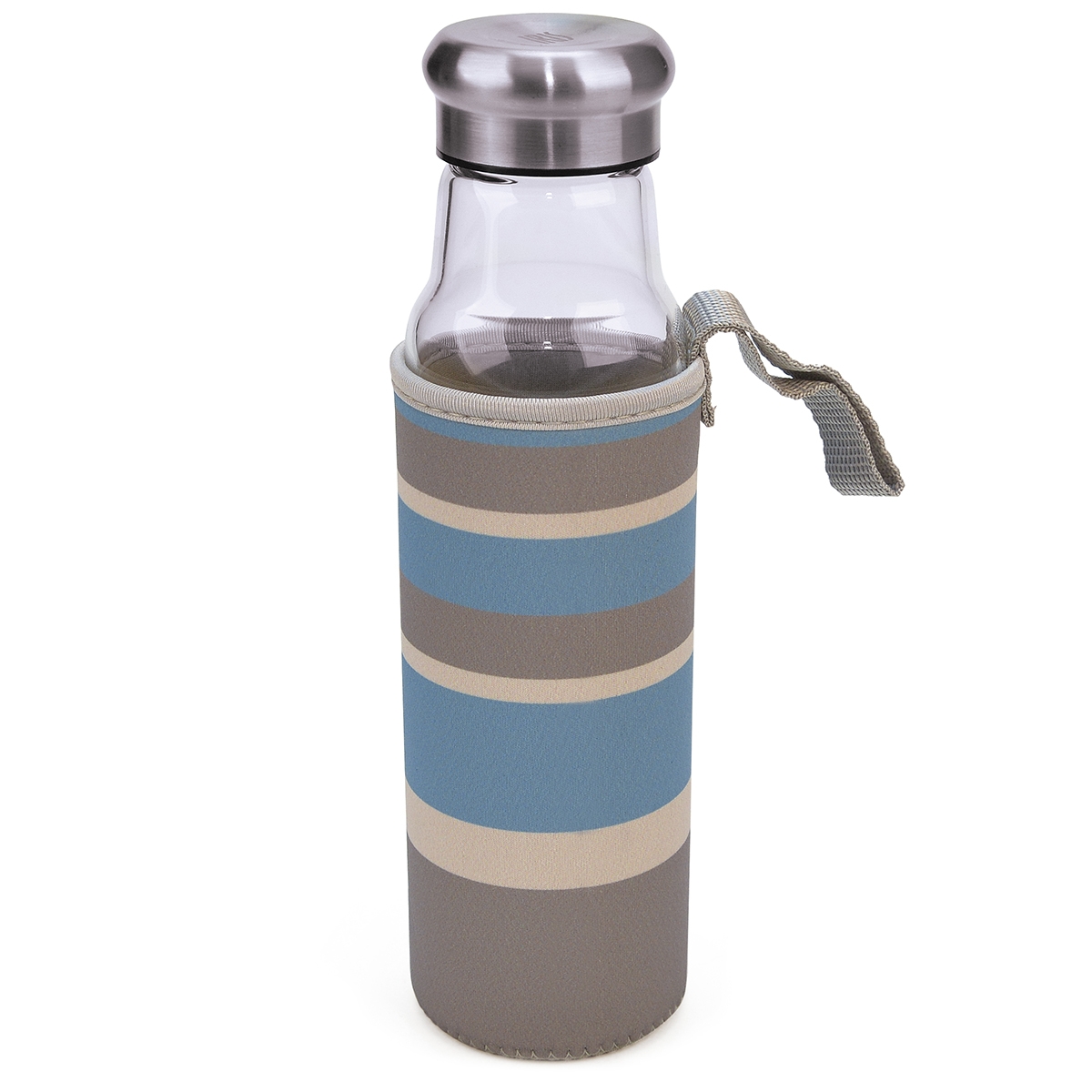 Botella cristal con funda neopreno | Gadgets & Cuina