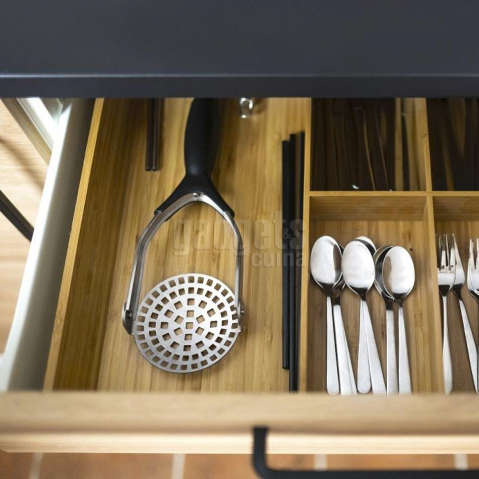 Prensa puré patata plegable inox | Gadgets & Cuina
