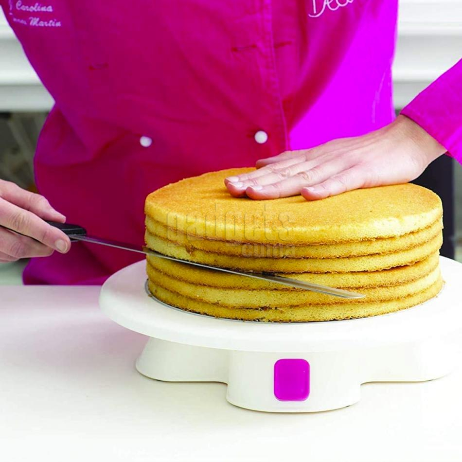 Base giratoria base ajustable decorar pasteles | Gadgets & Cuina
