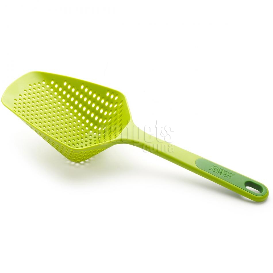 Espumadera y colador Scoop colander gris | Gadgets & Cuina