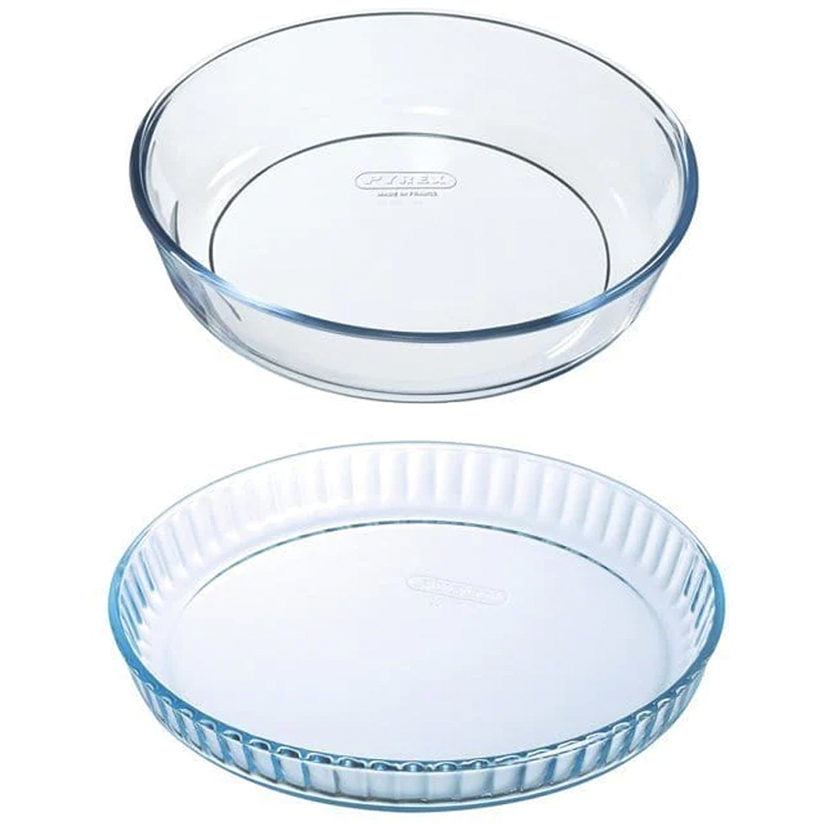 Set 2 moldes horno Pyrex redondo - quiche | Gadgets & Cuina