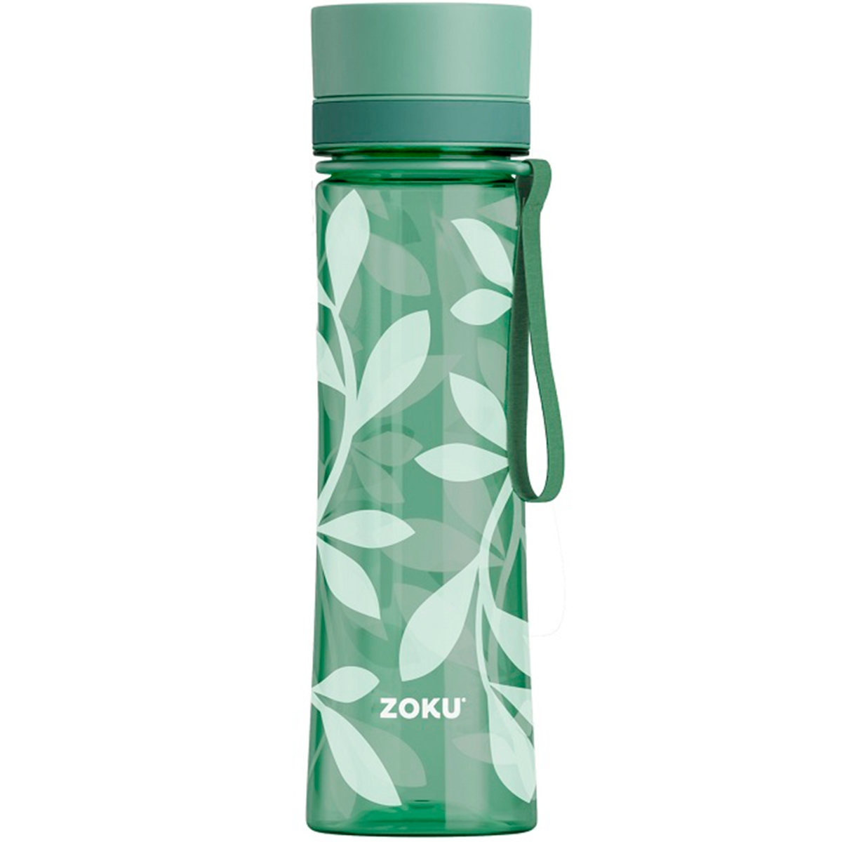 Botella Zoku 600 ml green leaf | Gadgets & Cuina